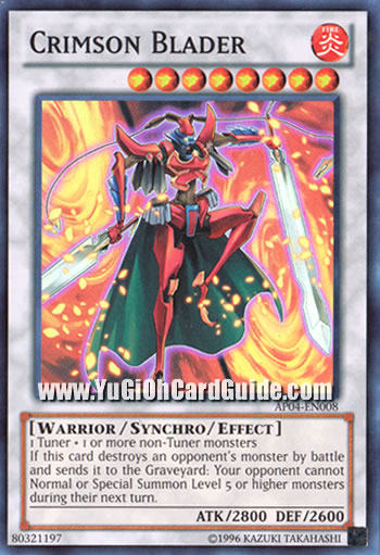 Yu-Gi-Oh! Crimson Blader