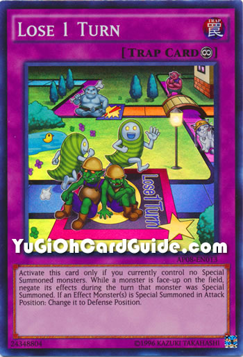 Yu-Gi-Oh! Lose 1 Turn