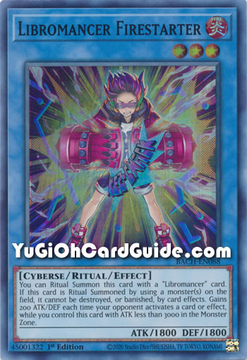 Yu-Gi-Oh! Libromancer Firestarter