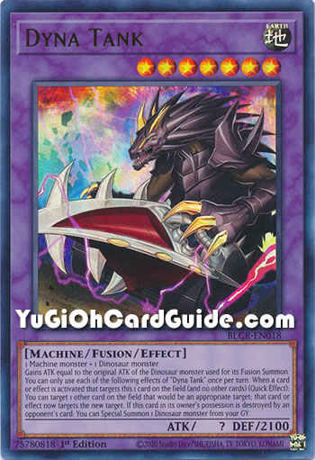 Yu-Gi-Oh! Dyna Tank