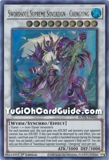 Yu-Gi-Oh! Swordsoul Supreme Sovereign - Chengying
