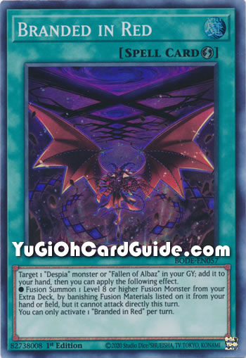 Yu-Gi-Oh! Branded in Red