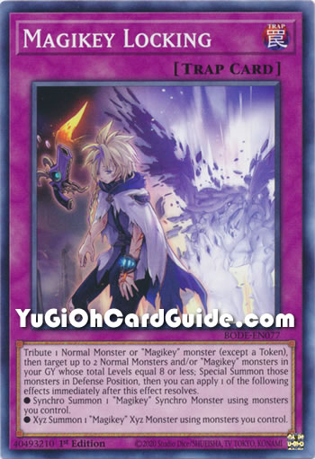 Yu-Gi-Oh! Magikey Locking