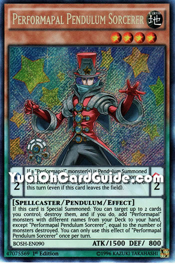 Yu-Gi-Oh! Performapal Pendulum Sorcerer