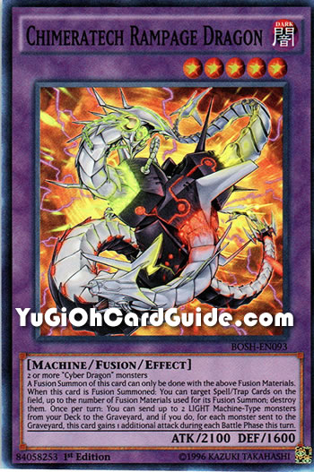 Yu-Gi-Oh! Chimeratech Rampage Dragon