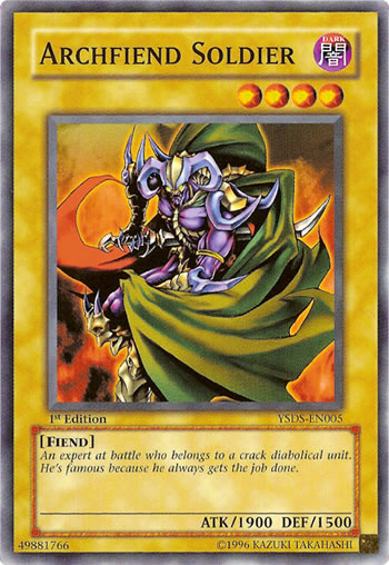Yu-Gi-Oh! Archfiend Soldier