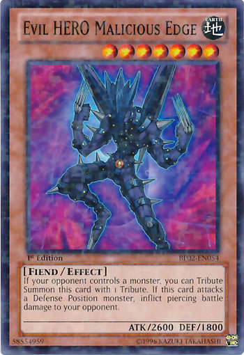 Yu-Gi-Oh! Evil HERO Malicious Edge