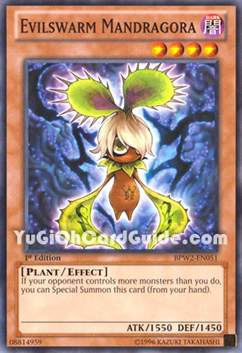 Yu-Gi-Oh! Evilswarm Mandragora