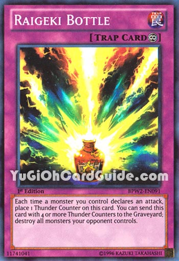 Yu-Gi-Oh! Raigeki Bottle