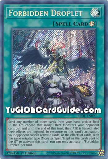 Yu-Gi-Oh! Forbidden Droplet