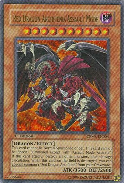Yu-Gi-Oh! Red Dragon Archfiend/Assault Mode