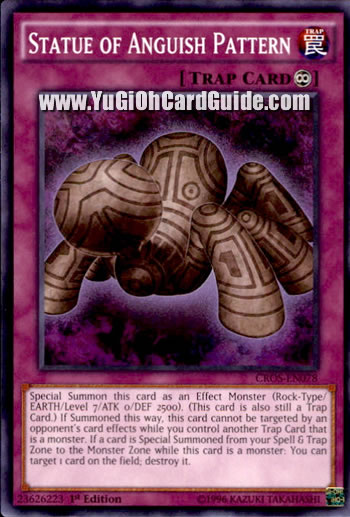 YuGiOh Statue of Anguish Pattern