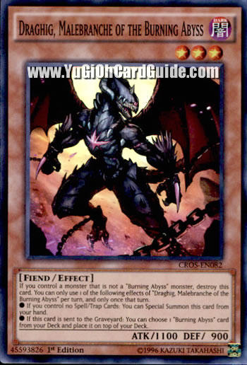 Yu-Gi-Oh! Draghig, Malebranche of the Burning Abyss