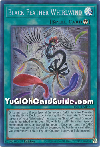 Yu-Gi-Oh! Black Feather Whirlwind