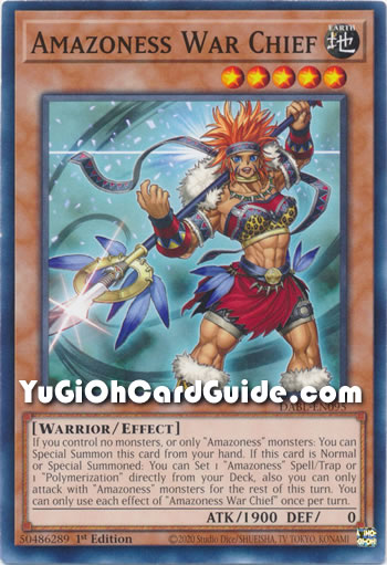 Yu-Gi-Oh! Amazoness War Chief
