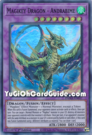 Yu-Gi-Oh! Magikey Dragon - Andrabime