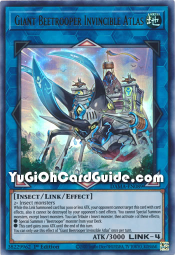 Yu-Gi-Oh! Giant Beetrooper Invincible Atlas