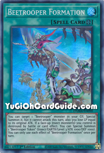 Yu-Gi-Oh! Beetrooper Formation