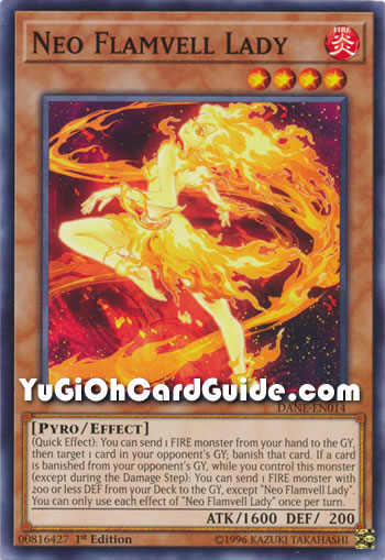 Yu-Gi-Oh! Neo Flamvell Lady
