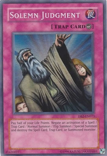 Yu-Gi-Oh! Solemn Judgment