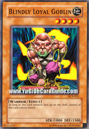 Yu-Gi-Oh! Blindly Loyal Goblin Yu-Gi-Oh! Blindly Loyal Goblin