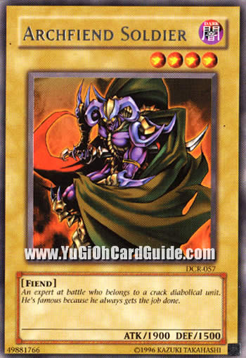 Yu-Gi-Oh! Archfiend Soldier