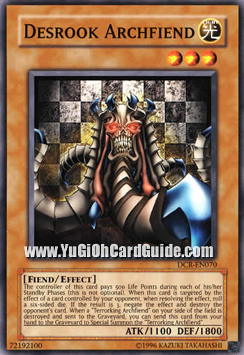 Yu-Gi-Oh! Desrook Archfiend