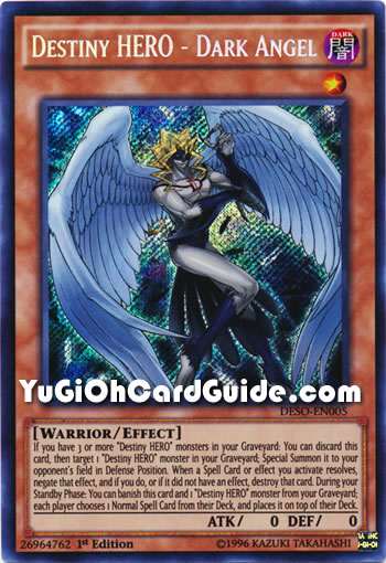 Yu-Gi-Oh! Destiny HERO - Dark Angel