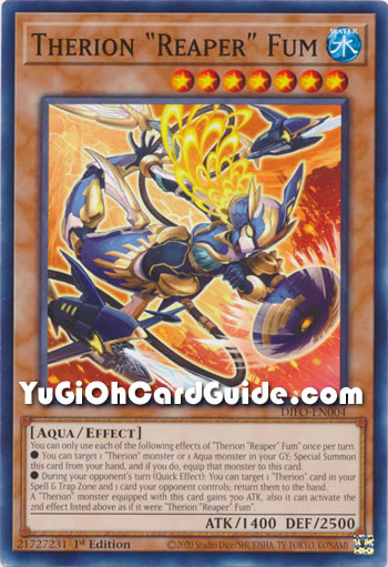 Yu-Gi-Oh! Therion Reaper" Fum"