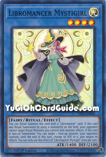 Yu-Gi-Oh! Libromancer Mystigirl
