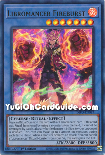 Yu-Gi-Oh! Libromancer Fireburst