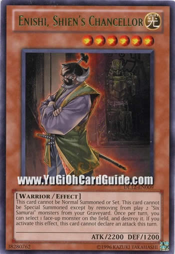 Yu-Gi-Oh! Enishi, Shien's Chancellor
