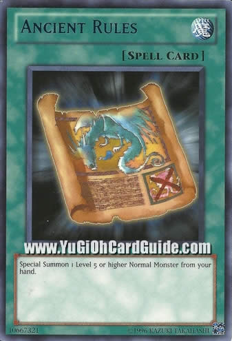 Yu-Gi-Oh! Ancient Rules