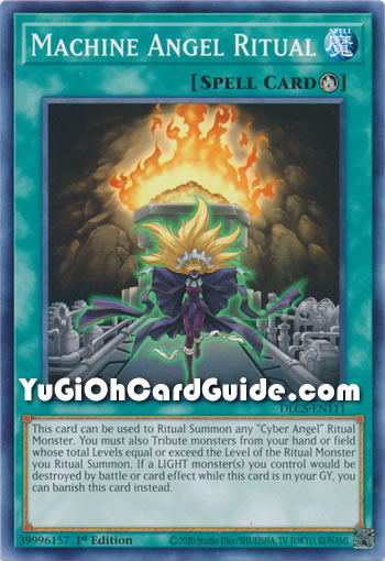 Yu-Gi-Oh! Machine Angel Ritual
