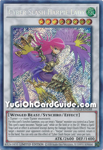 Yu-Gi-Oh! Cyber Slash Harpie Lady