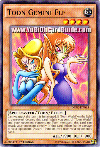 Yu-Gi-Oh! Toon Gemini Elf