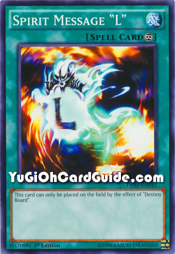 Yu-Gi-Oh! Spirit Message "L"