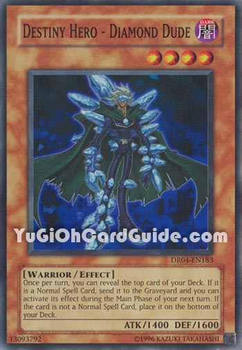 Yu-Gi-Oh! Destiny HERO - Diamond Dude