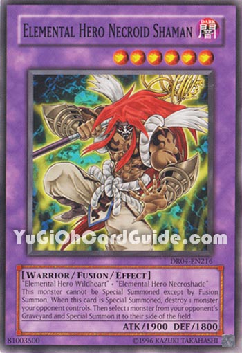 Yu-Gi-Oh! Elemental HERO Necroid Shaman