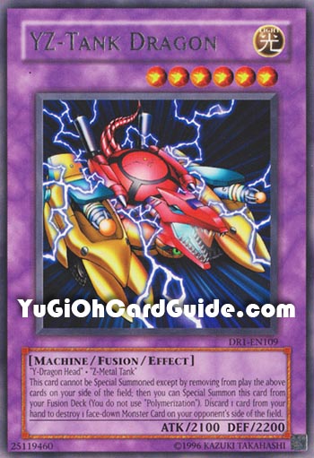 Yu-Gi-Oh! YZ-Tank Dragon
