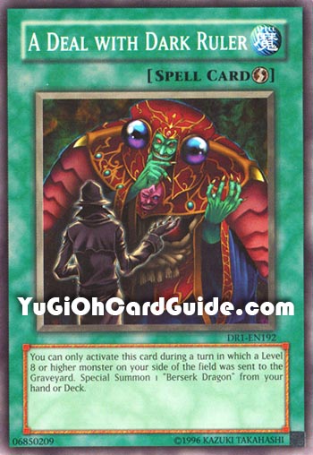 Yu-Gi-Oh! A Deal with Dark Ruler