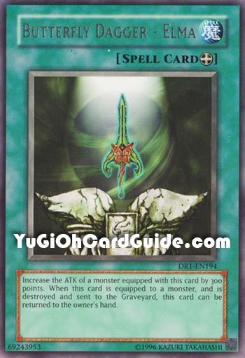 Yu-Gi-Oh! Butterfly Dagger - Elma