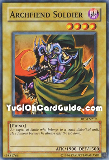 Yu-Gi-Oh! Archfiend Soldier