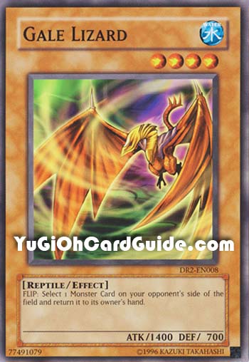 YuGiOh Gale Lizard