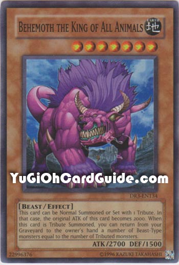 Yu-Gi-Oh! Behemoth the King of All Animals
