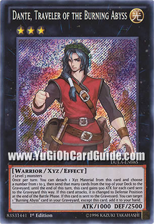 Yu-Gi-Oh! Dante, Traveler of the Burning Abyss