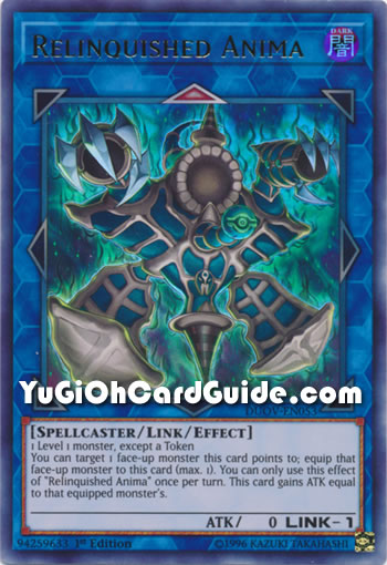 Yu-Gi-Oh! Relinquished Anima