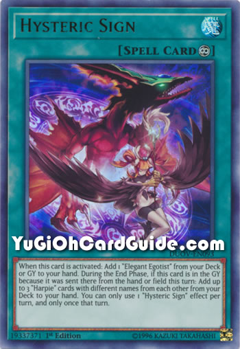 Yu-Gi-Oh! Hysteric Sign