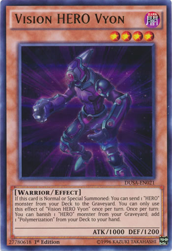 Yu-Gi-Oh! Vision HERO Vyon