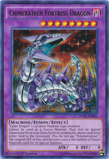Yu-Gi-Oh! Chimeratech Fortress Dragon